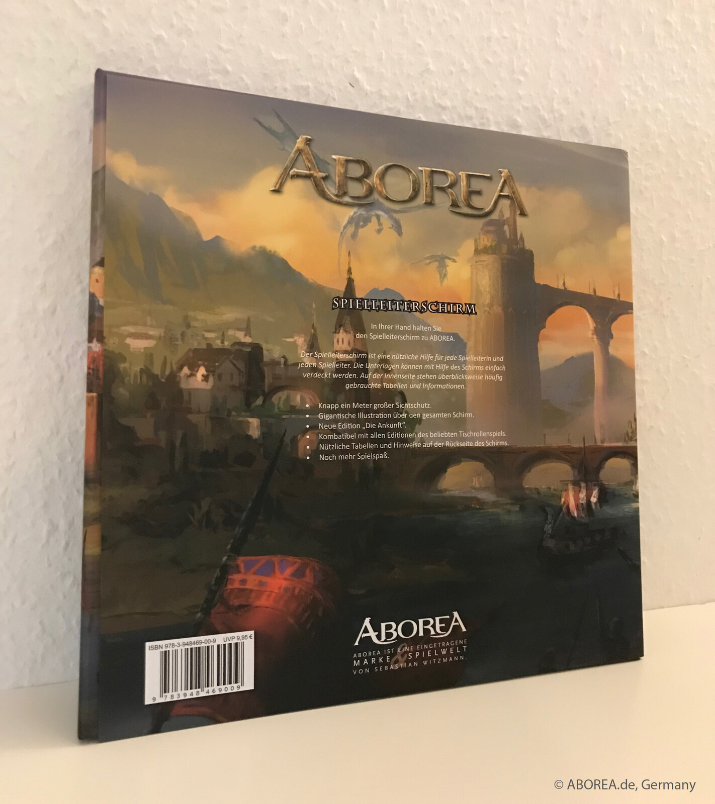 JC Jongwon Park - ABOREA - Role Play Board Game Package Cover Art