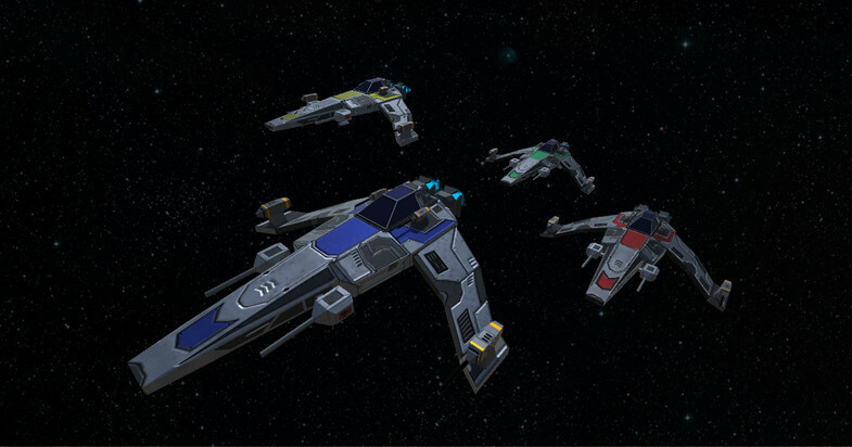 ArtStation - Space Fighter A-12