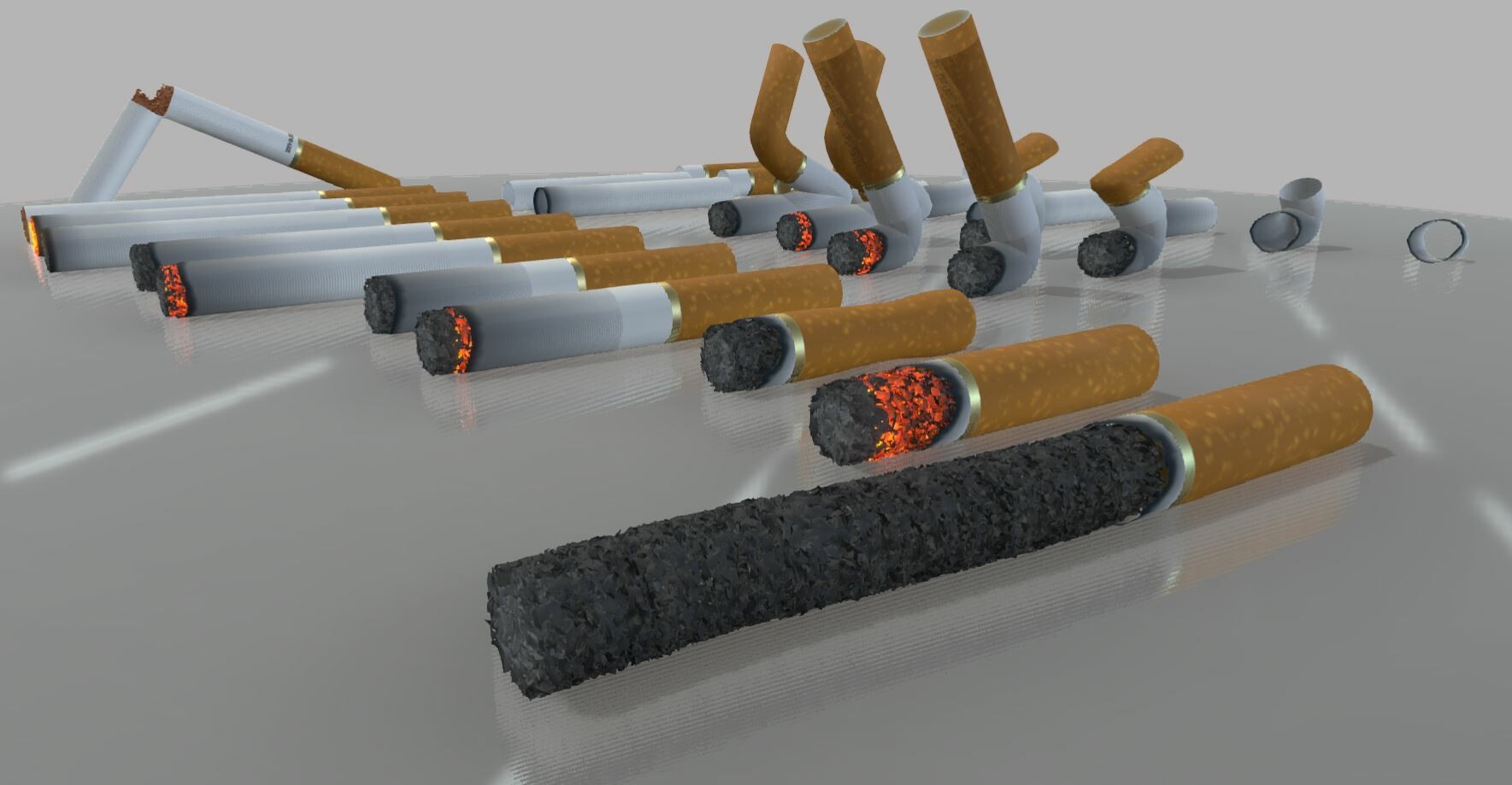 cigarette texture blender