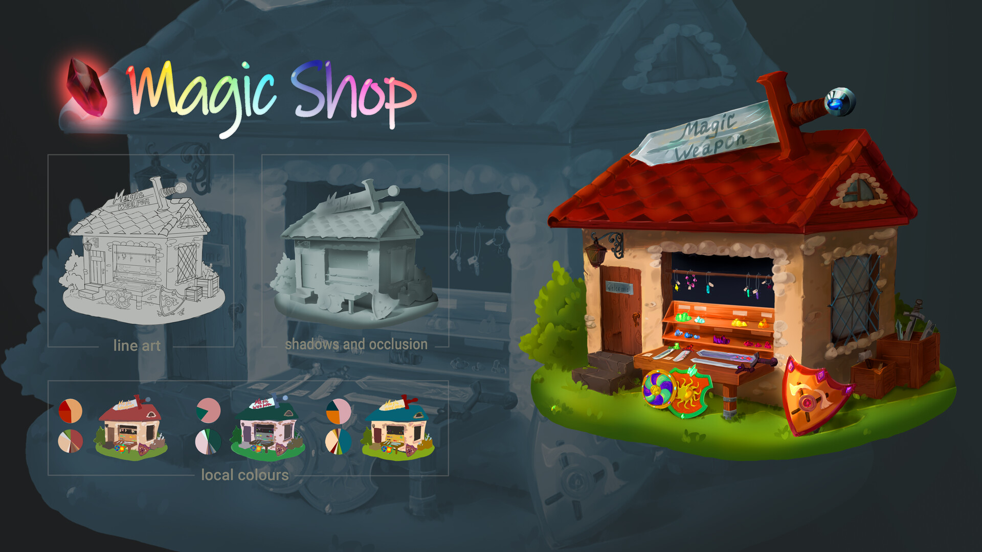 ArtStation - Magic Shop