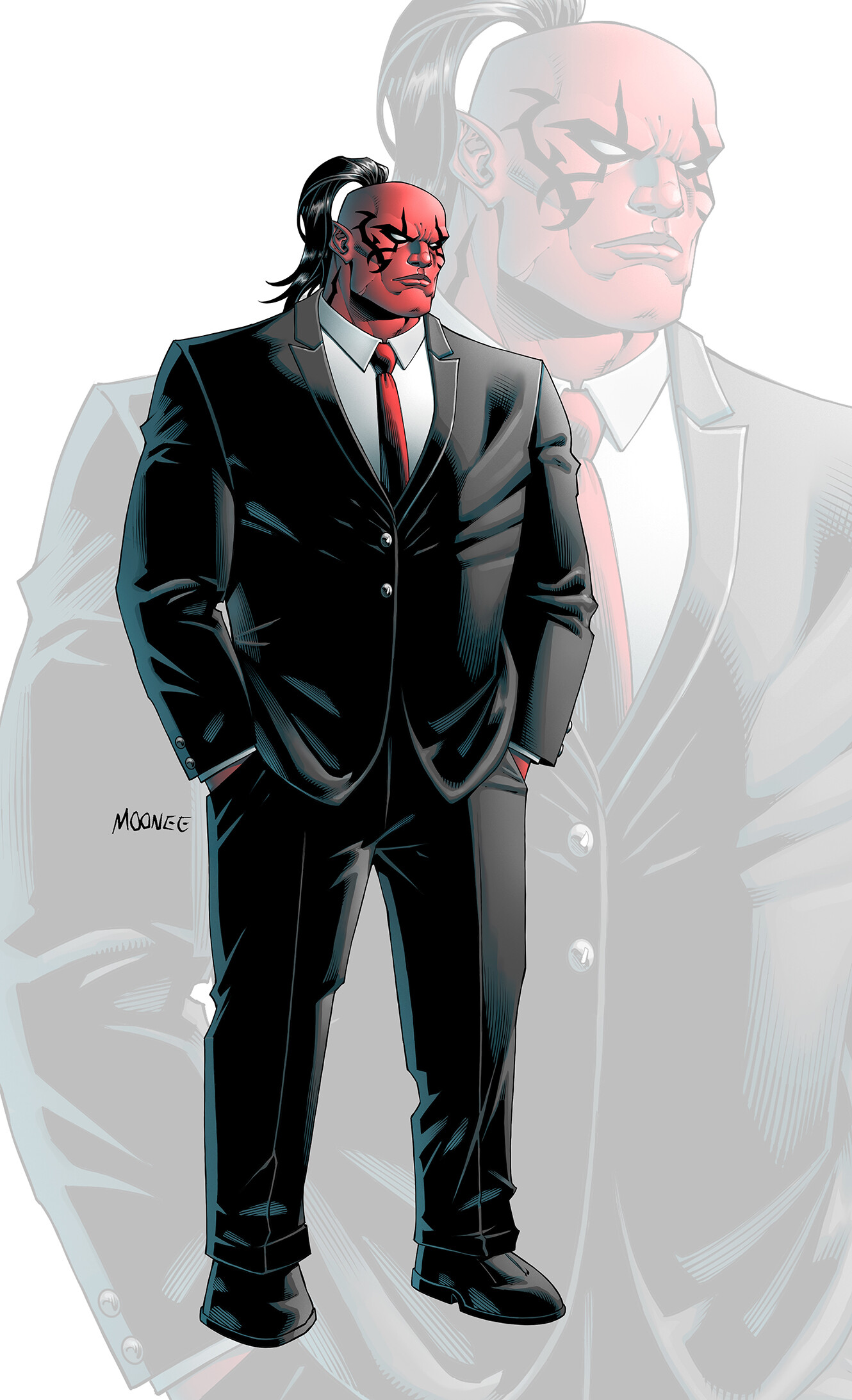 ArtStation - Red King OC commission (Evil Beagle Games)