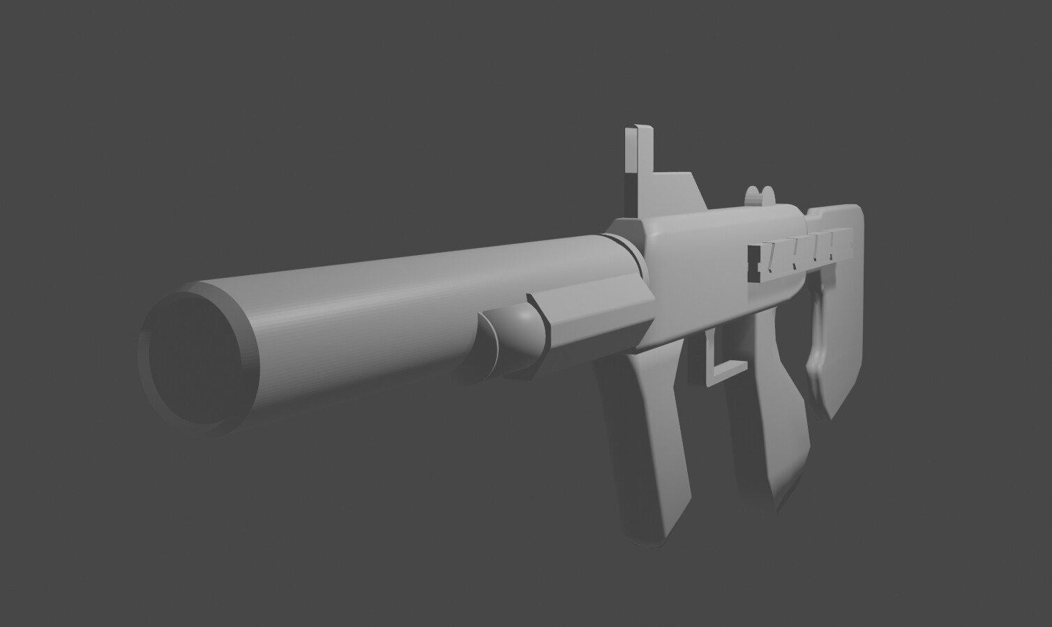 ArtStation - Silenced M7 SMG