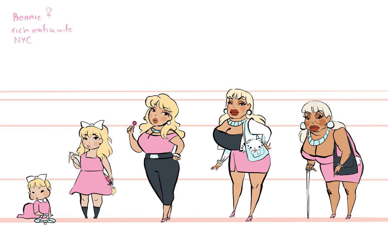 ArtStation - Mob Wife Design