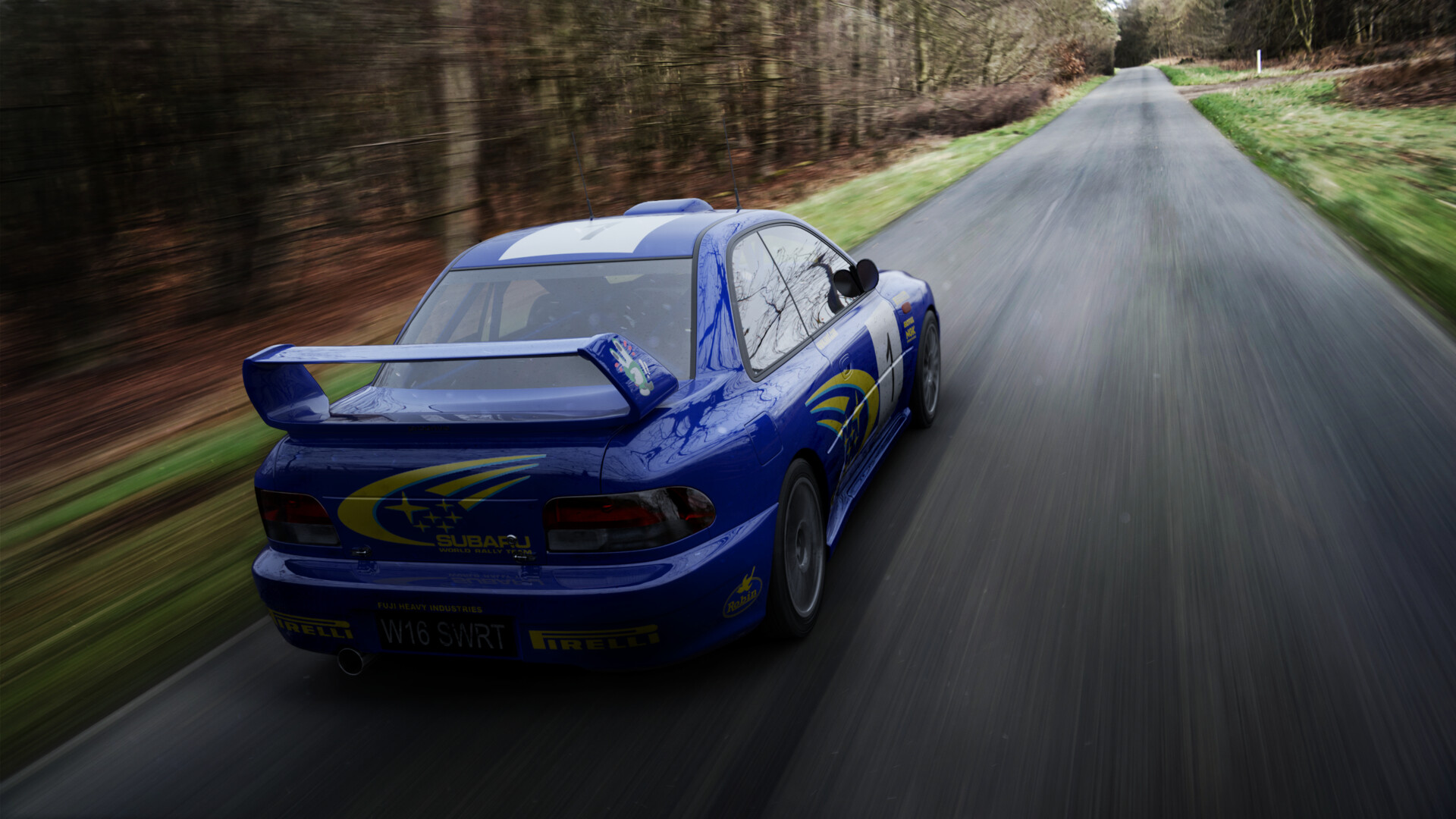 ArtStation - Subaru Impreza WRX STI 22B