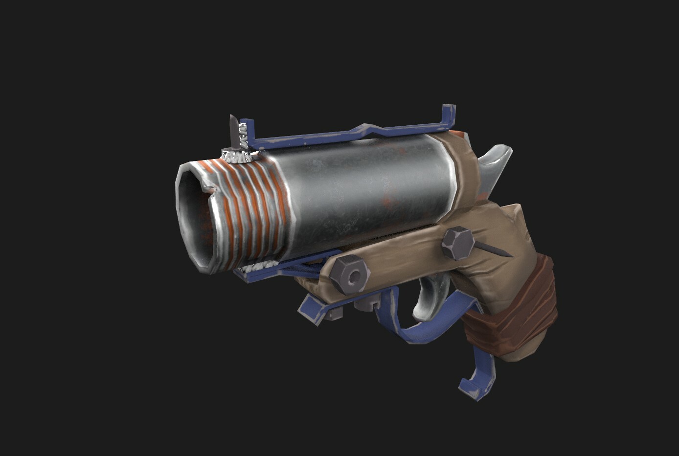 ArtStation - Post - apocalyptic gun