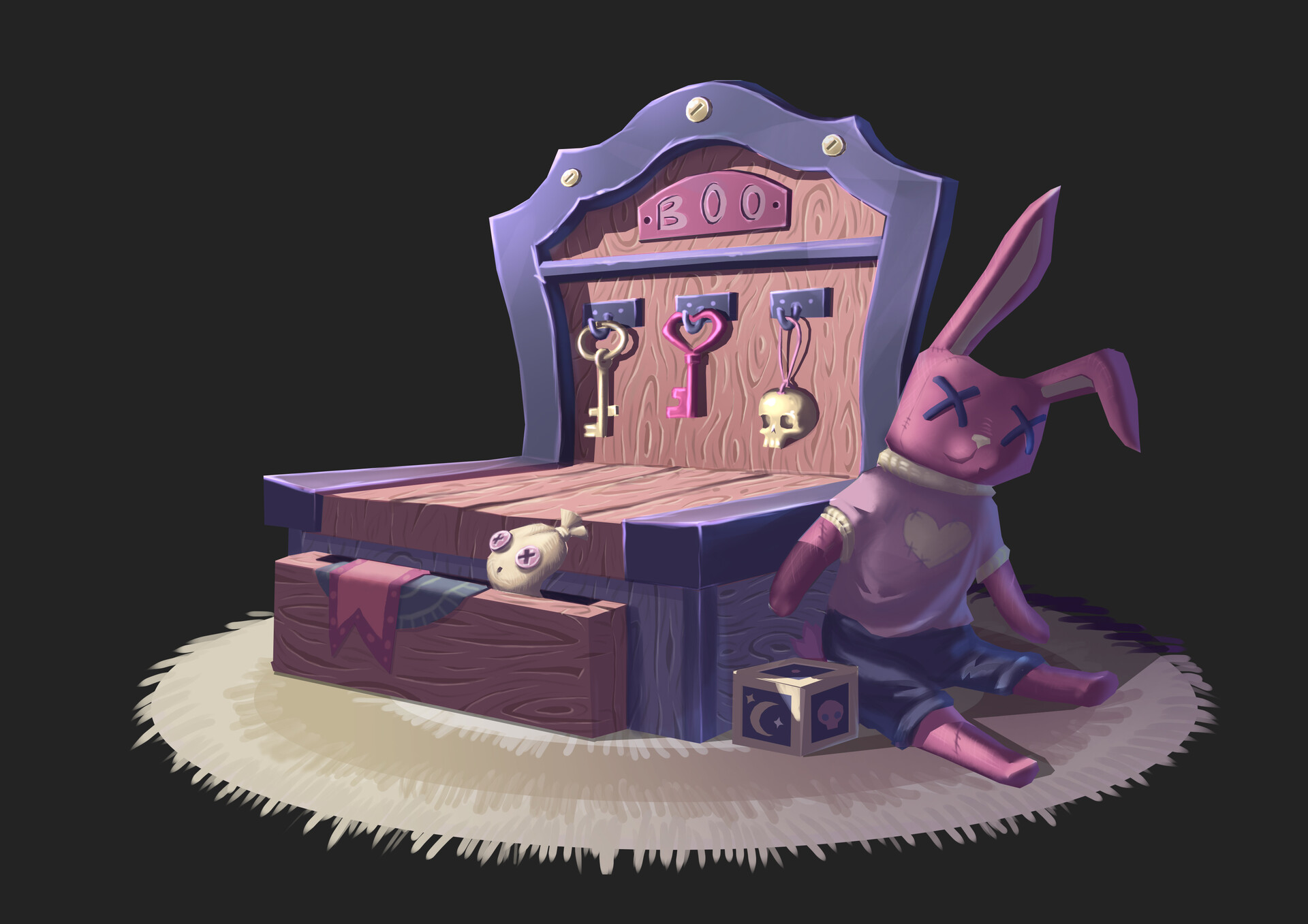 ArtStation - Keymaster Chest