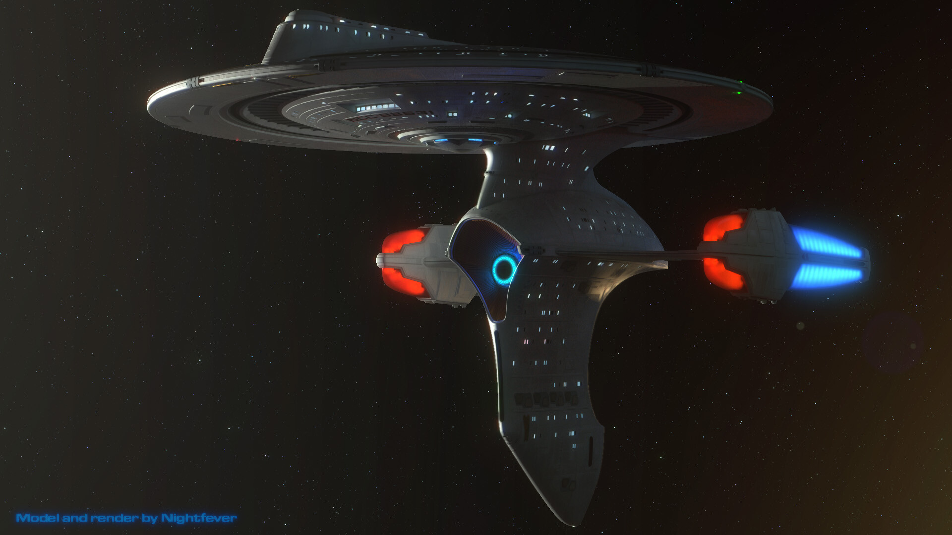 ArtStation - USS Legacy NCC-98531 (Chariot class)