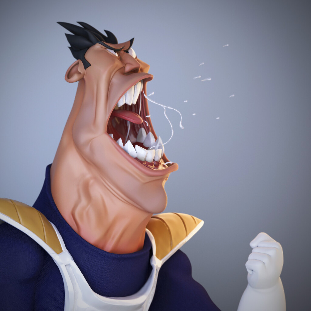 ArtStation - Vegeta Concept