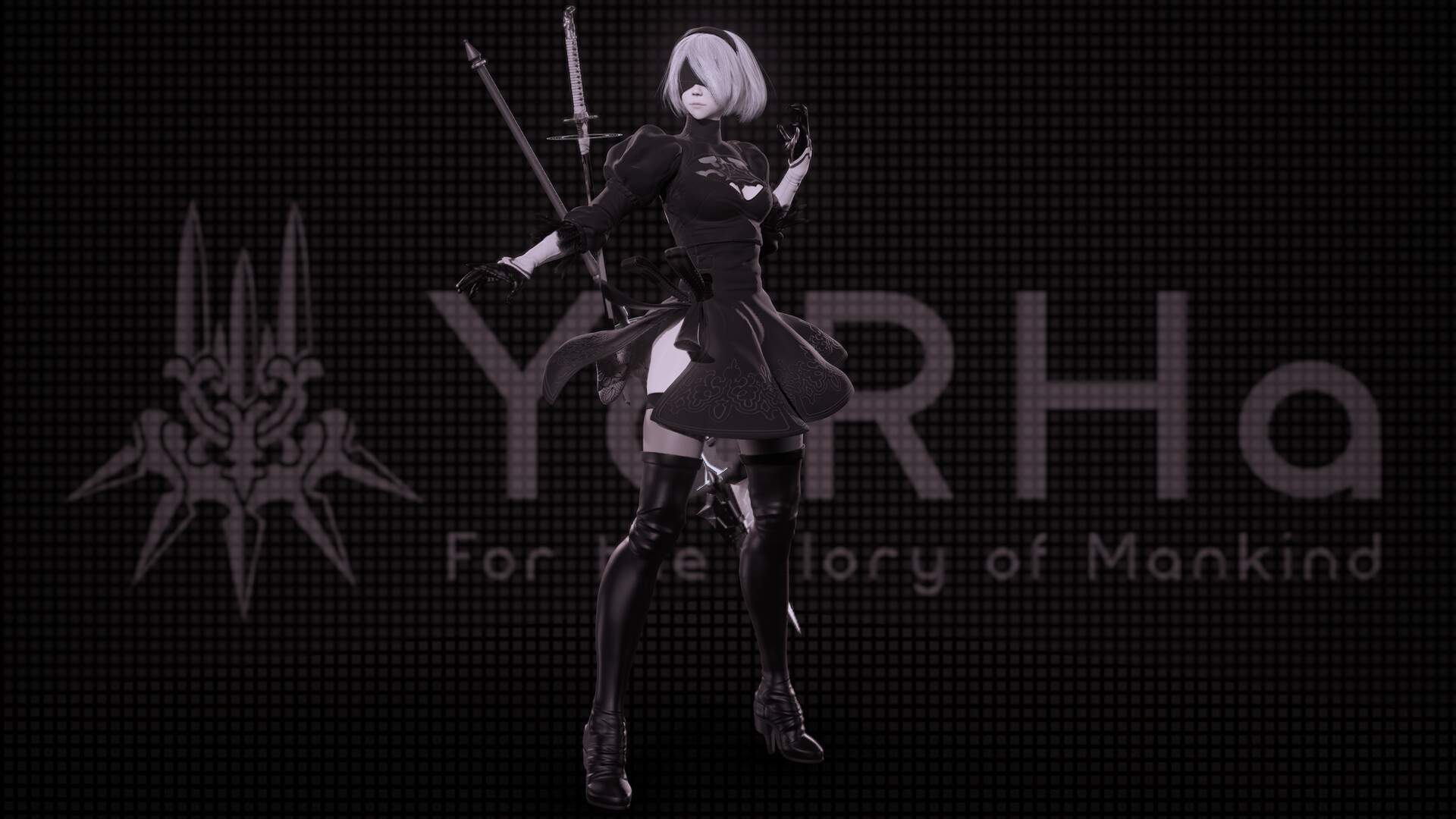 Elisha Smith - 2B - NieR: Automata