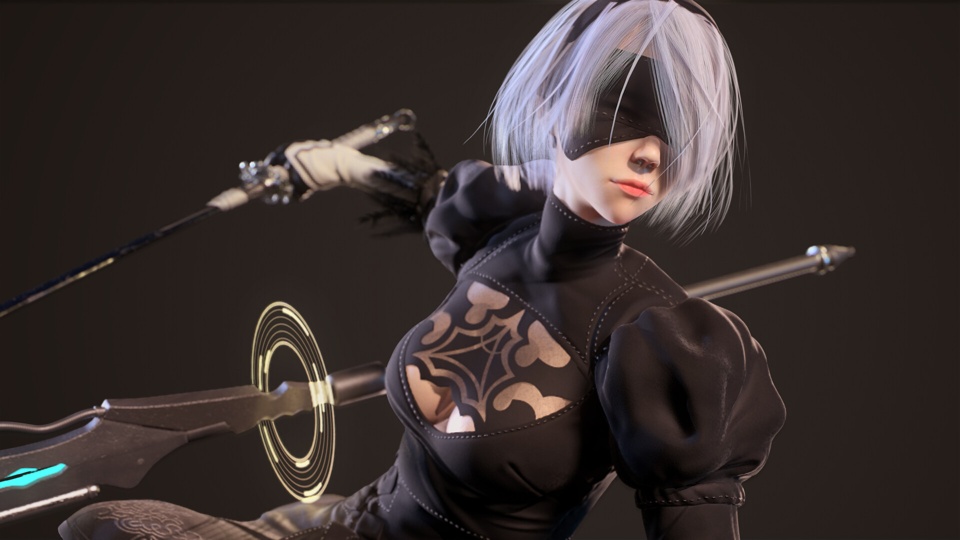 Elisha Smith - 2B - NieR: Automata
