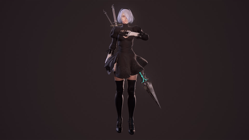 Elisha Smith - 2B - NieR: Automata