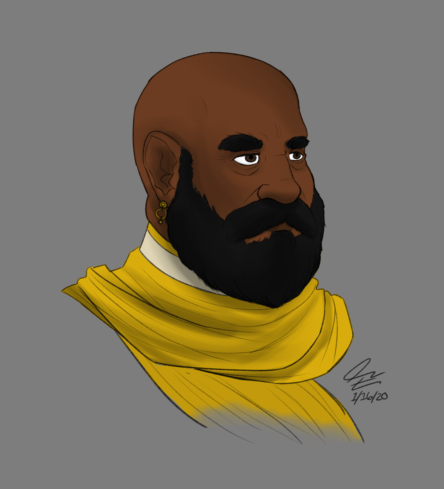 ArtStation - Guard Captain Bust