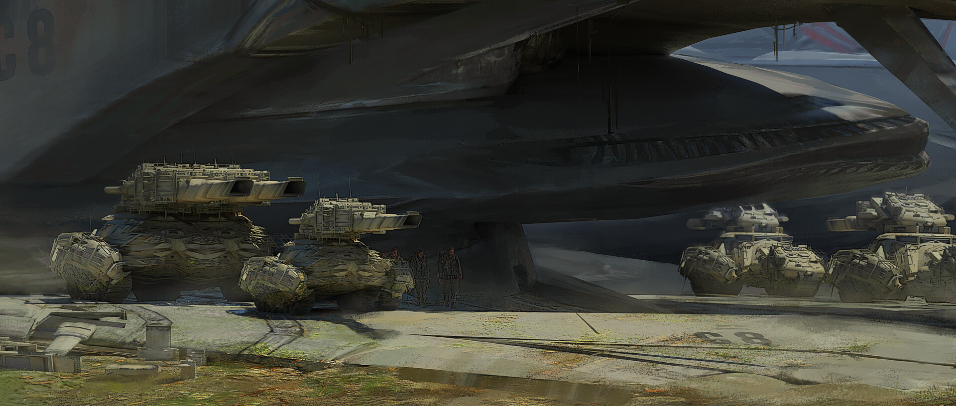 ArtStation - Modern-Future Tank design