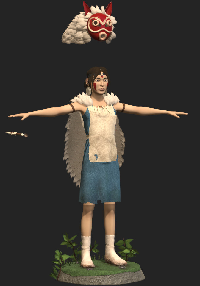 Konstantin Titaev - Princess Mononoke/もののけ姫