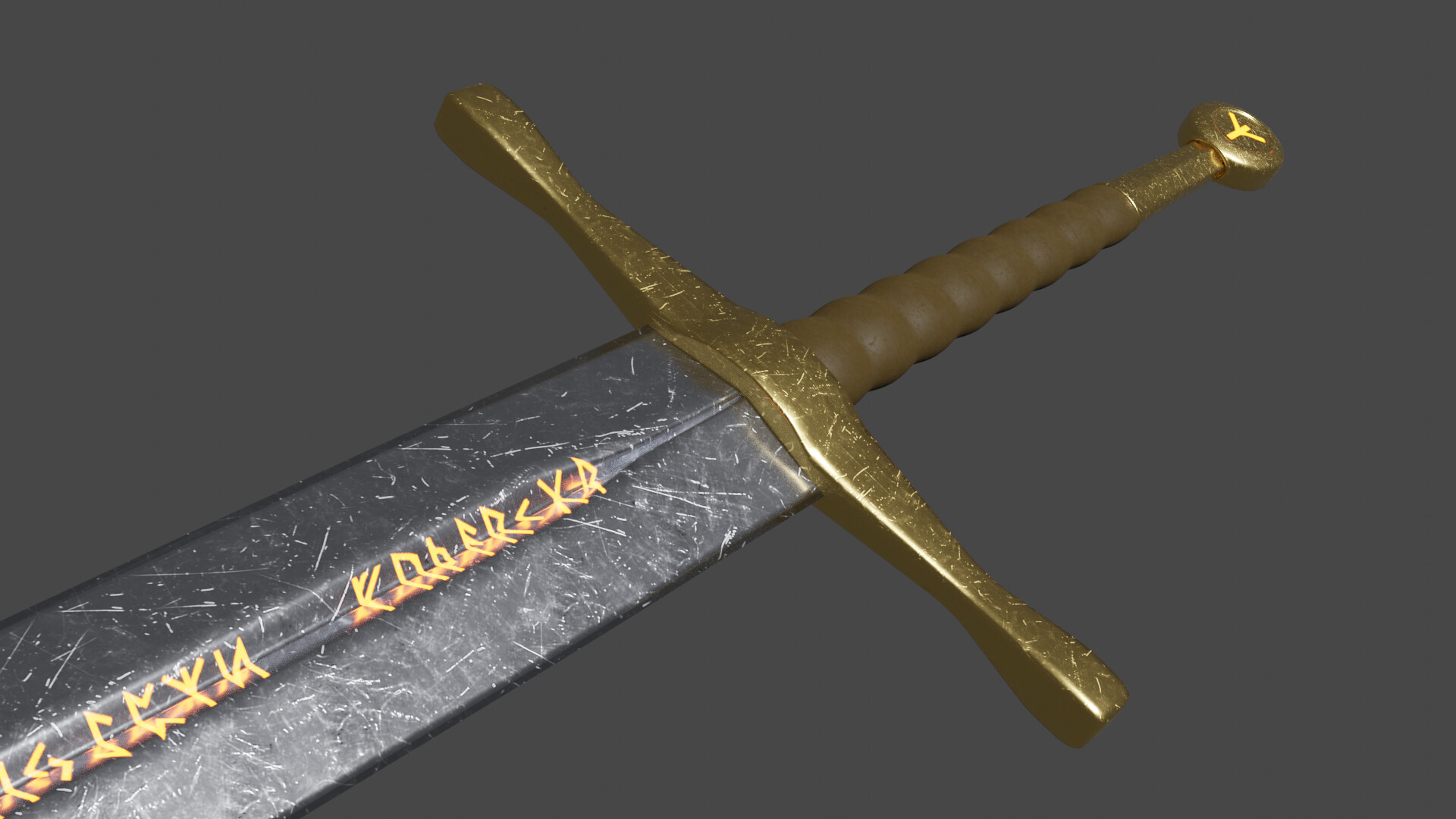 Ian Pagel - Sword with Runes