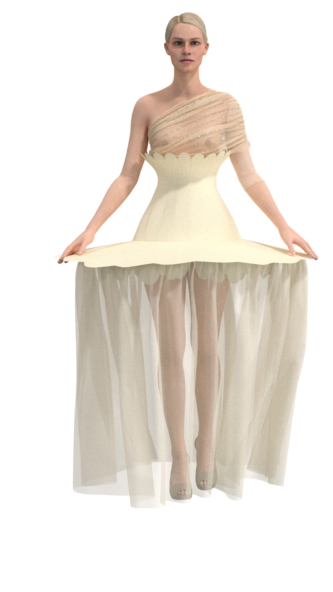 Melinda Manunta - 3D interpretations of Guo Pei 2019