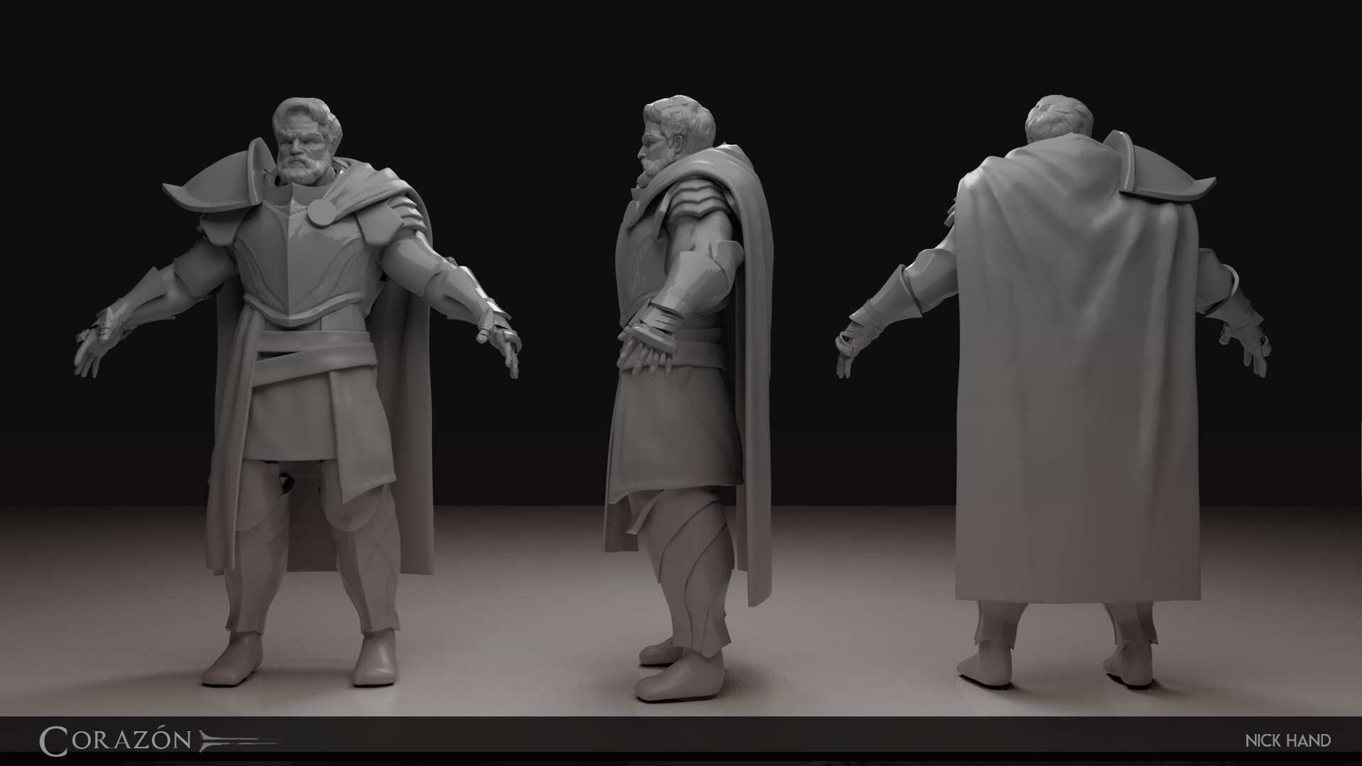 Nick Hand - Conquistador Captain - Character Concept