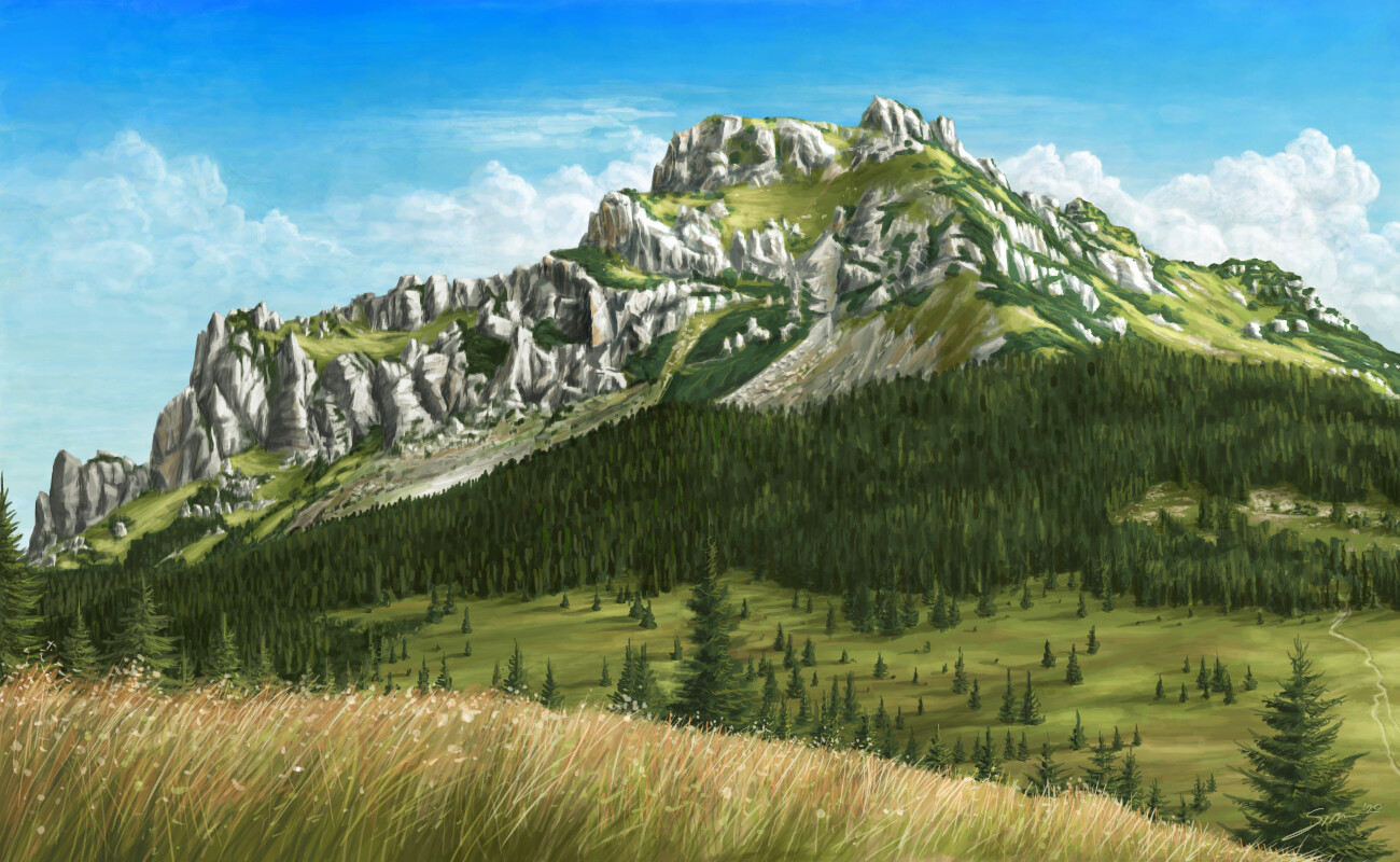 ArtStation - Veľký Rozsutec