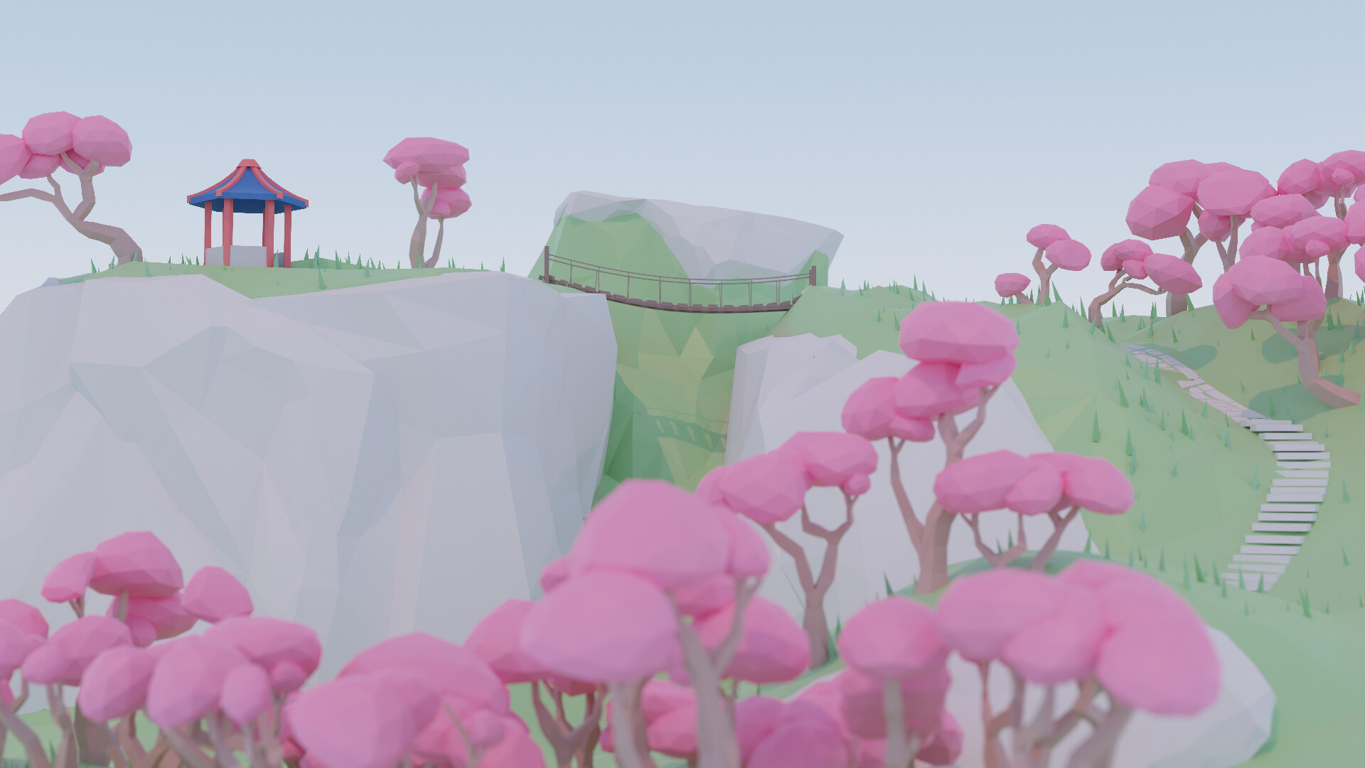 ArtStation - Sakura's Calm