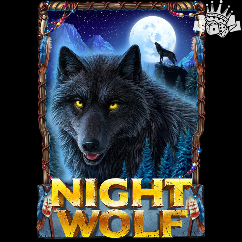 ArtStation - Wolves Themed slot game Logo