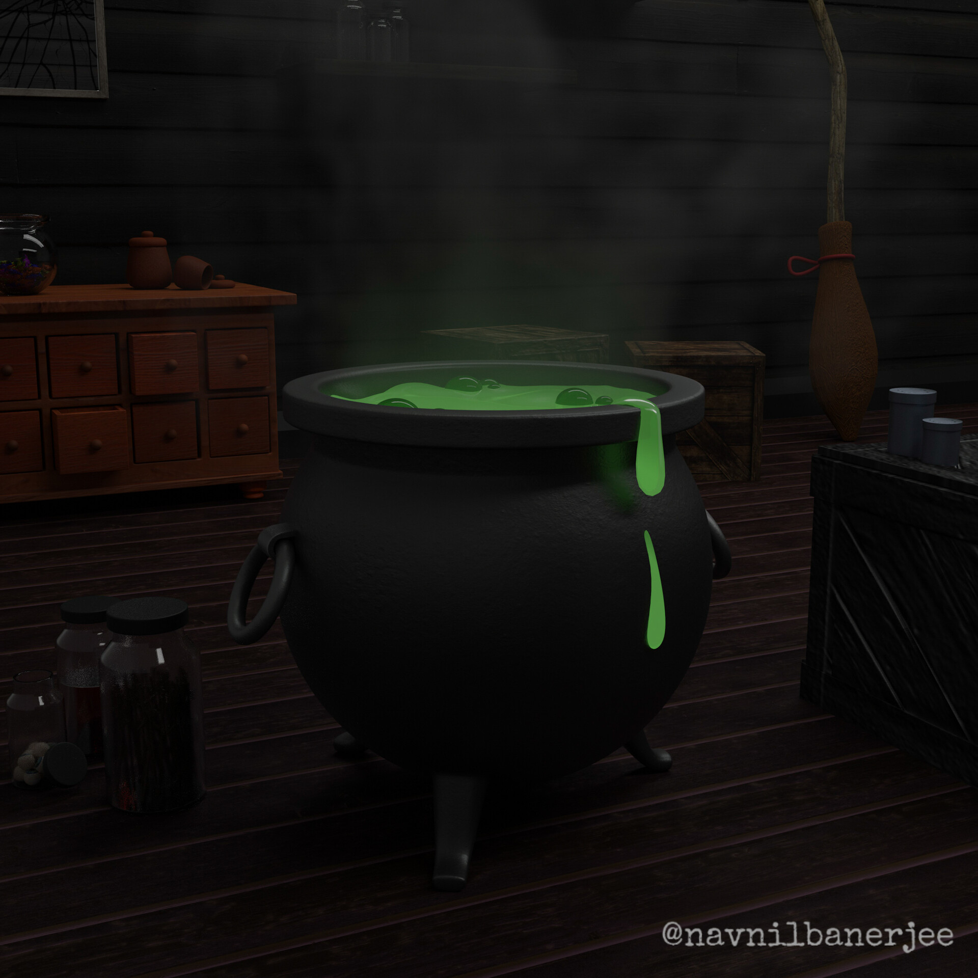 ArtStation - Witch's Cauldron