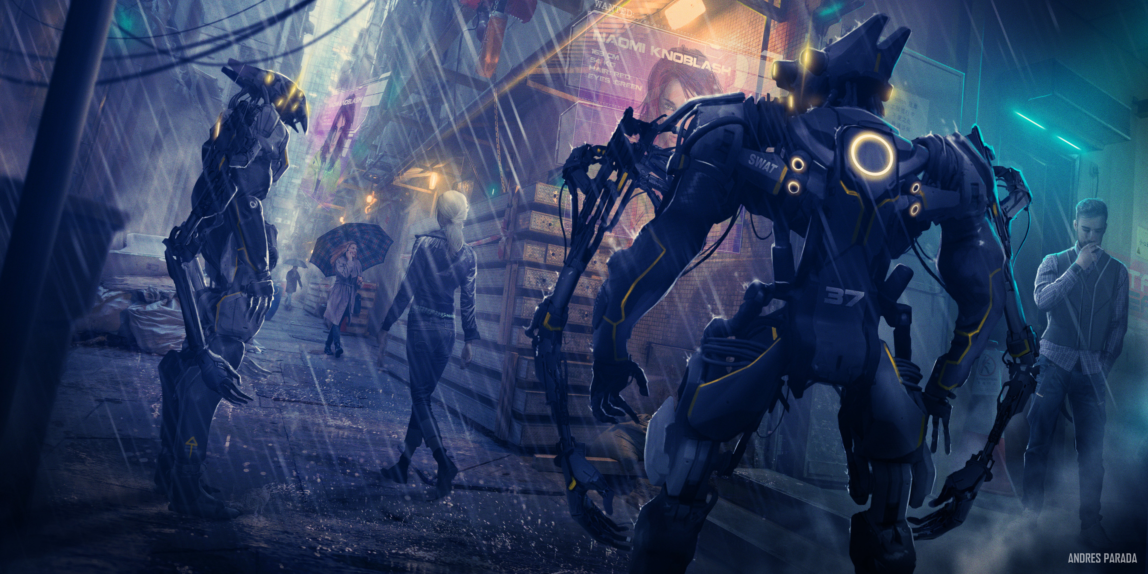 Renegade by Andres Parada : r/ImaginaryCyberpunk