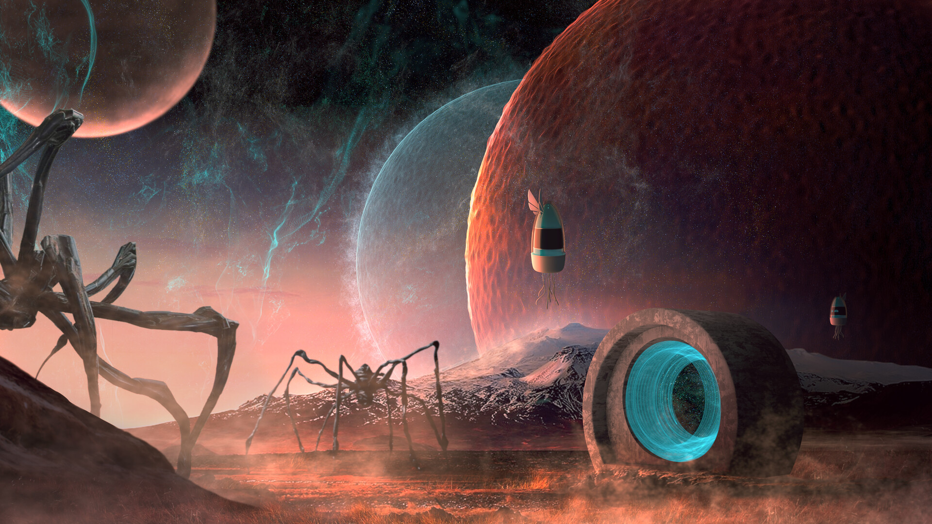 ArtStation - Space Particles