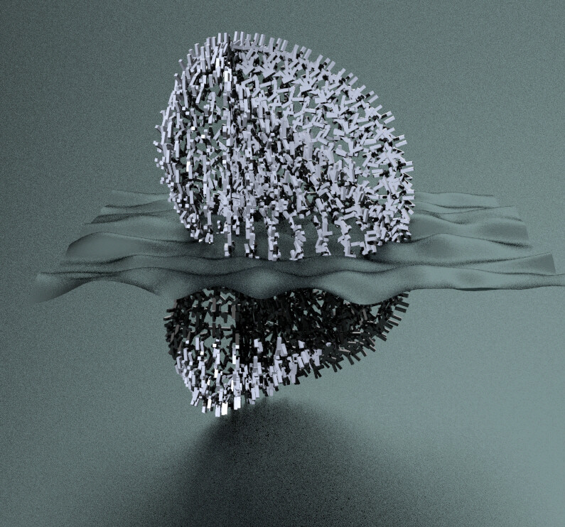 ArtStation - Hamlet's Mill, algorithm 003 render, Wickerson Studios, 2020