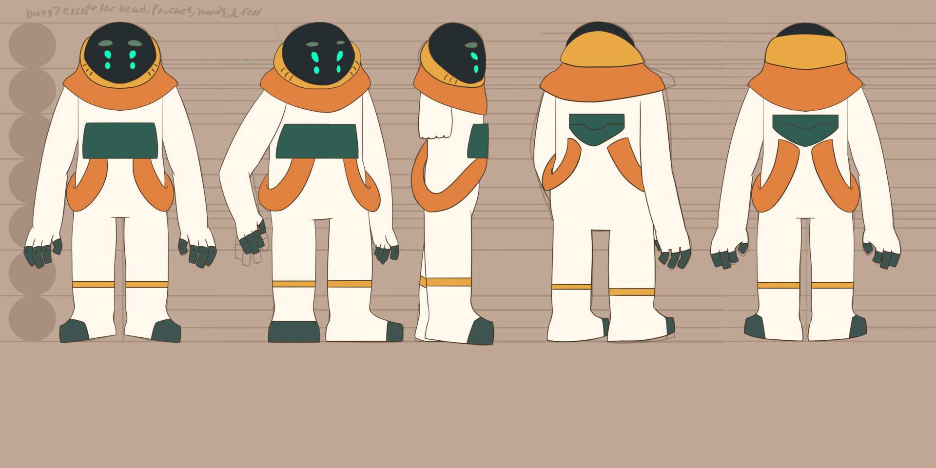 ArtStation - Character Turn Around Sheet + Reference Images