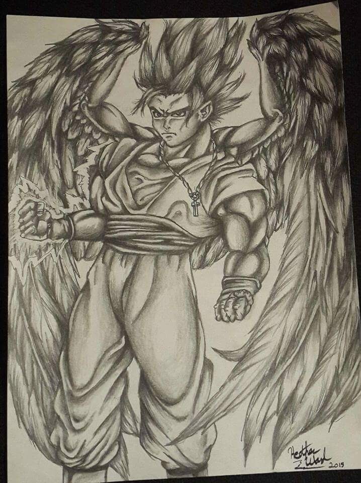 how to draw goku new form