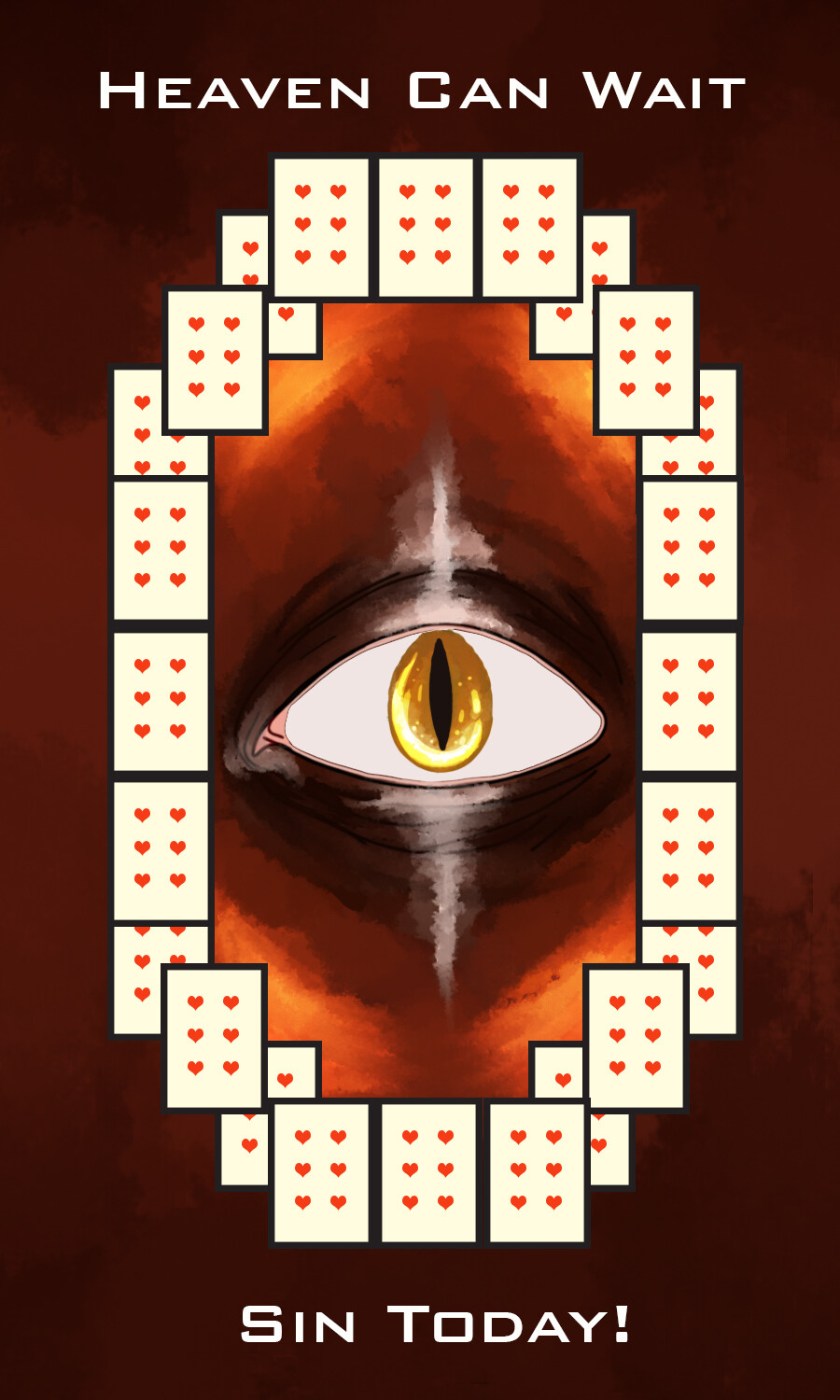 ArtStation - Saint and Sin Cards - Board Game