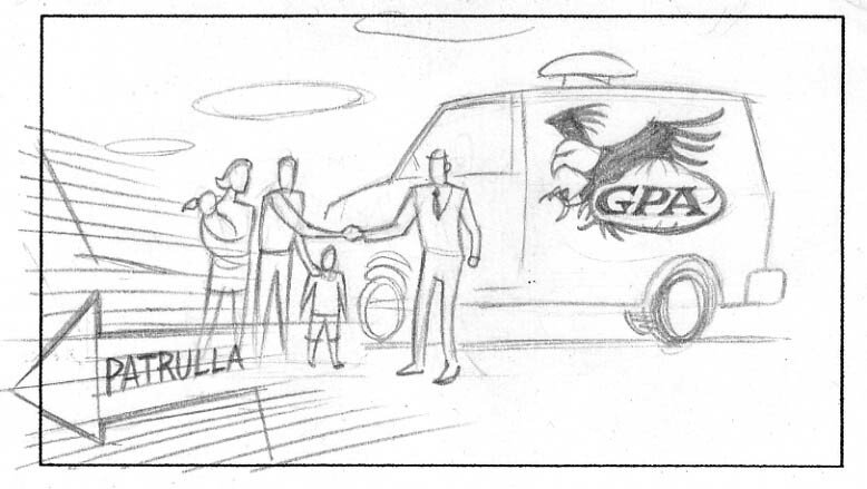 Gilberto Izquierdo - Super GPA - Storyboard (Original Alternate)