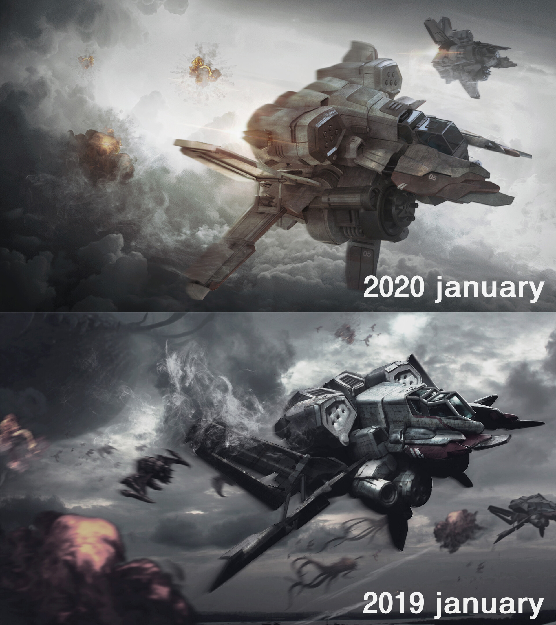 starcraft 2 viking art