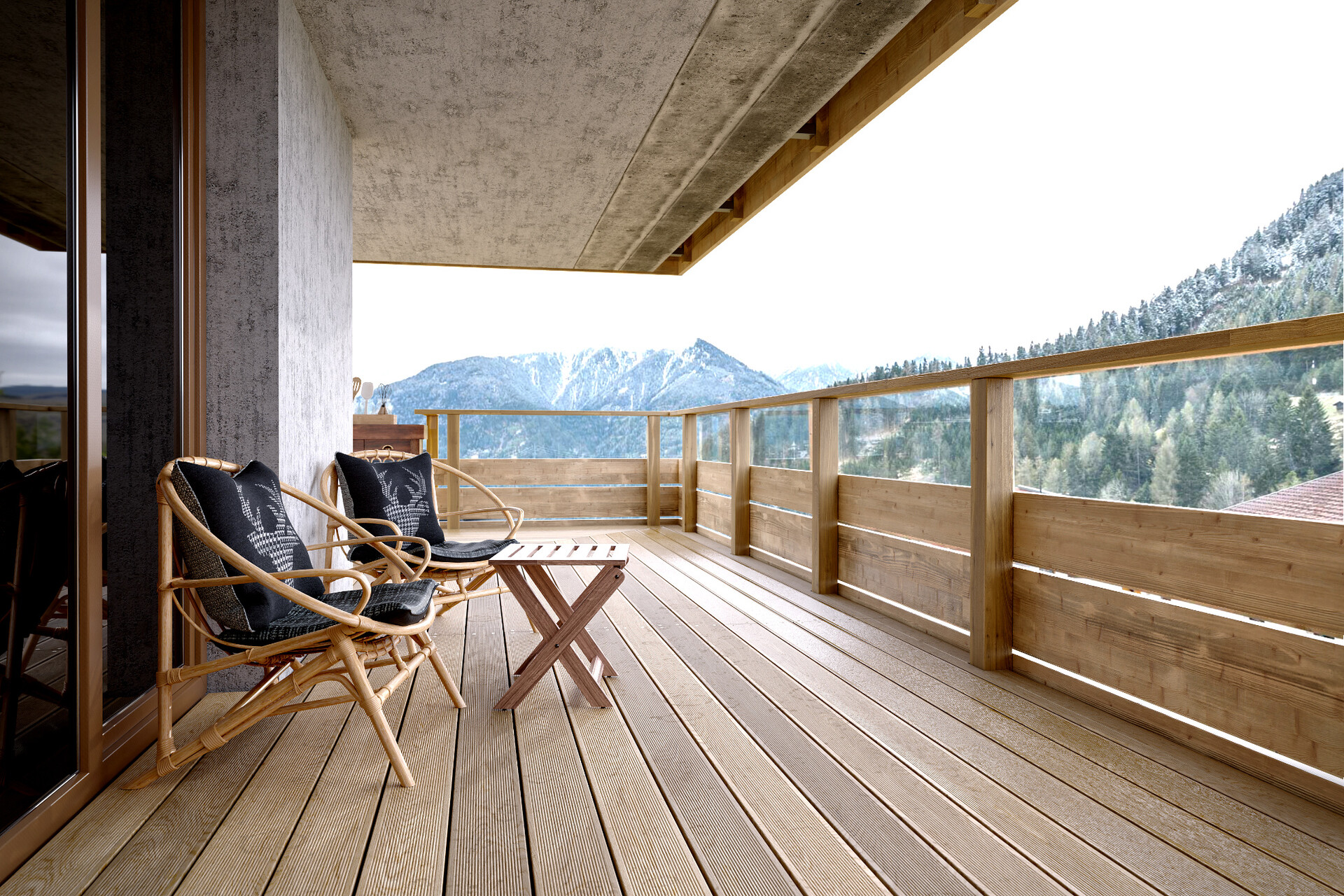 ArtStation - Apartment in Alps