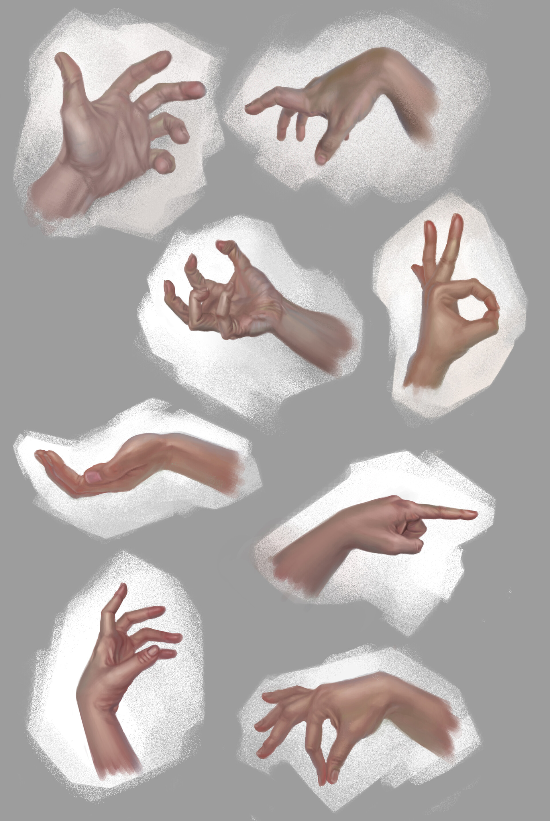 ArtStation - Hand Studies