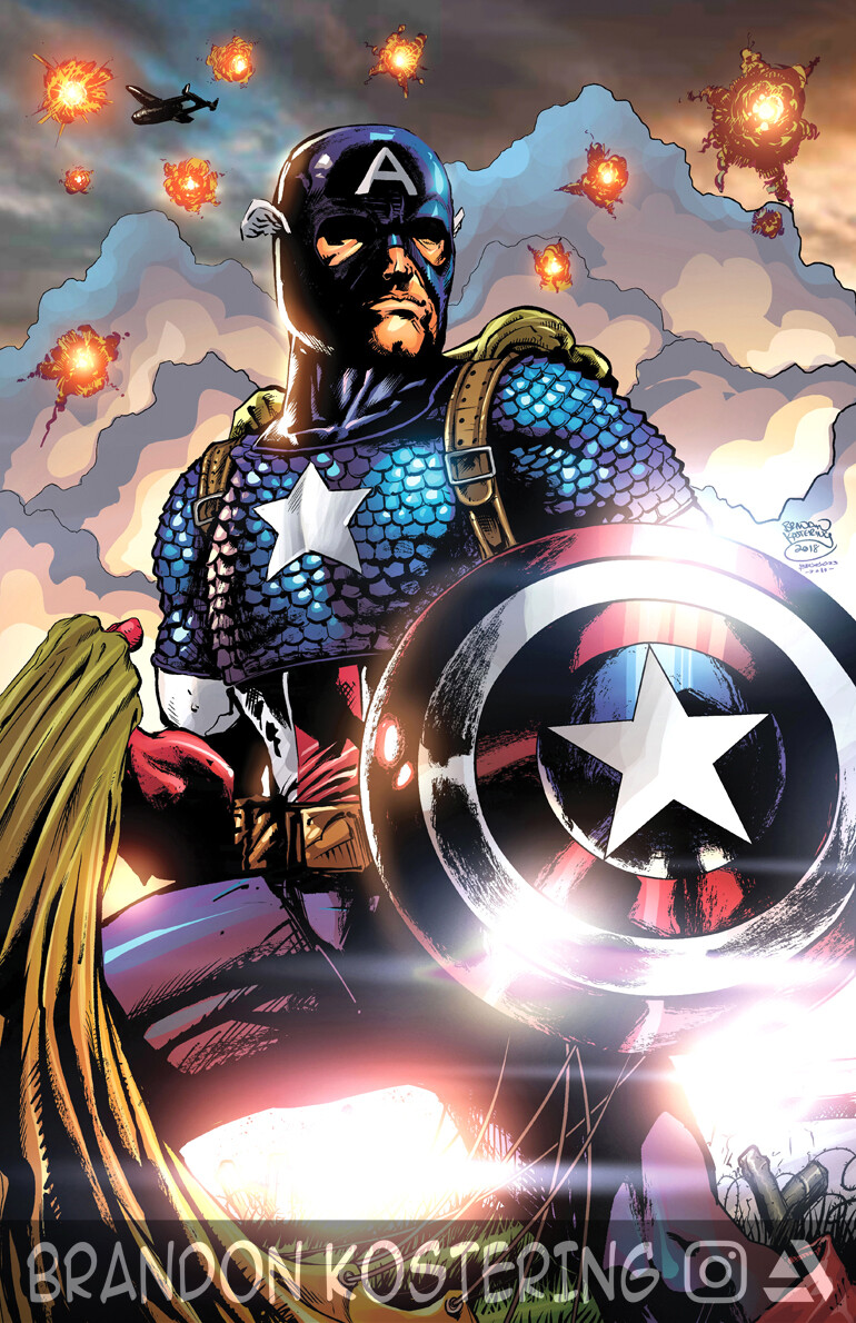 ArtStation - Captain America