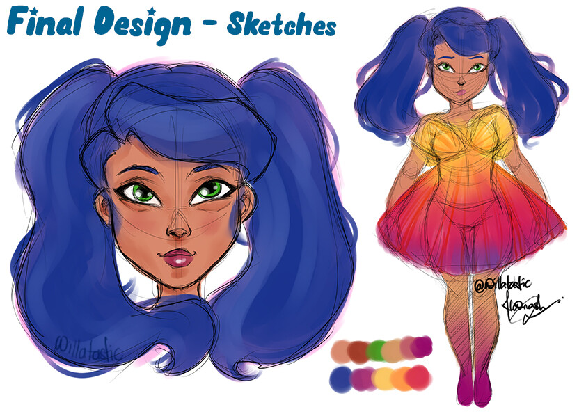 ArtStation - Dawn Character Design