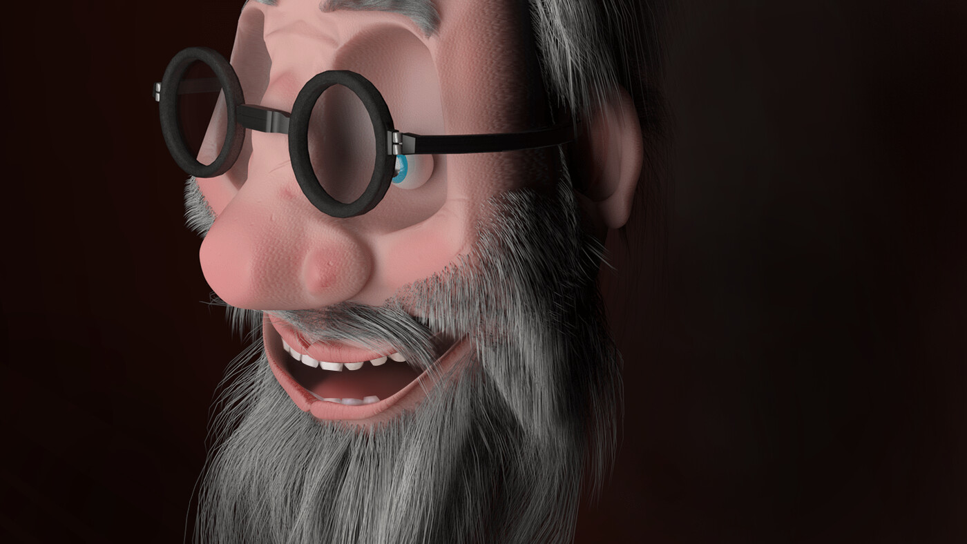 ArtStation - 3D character face