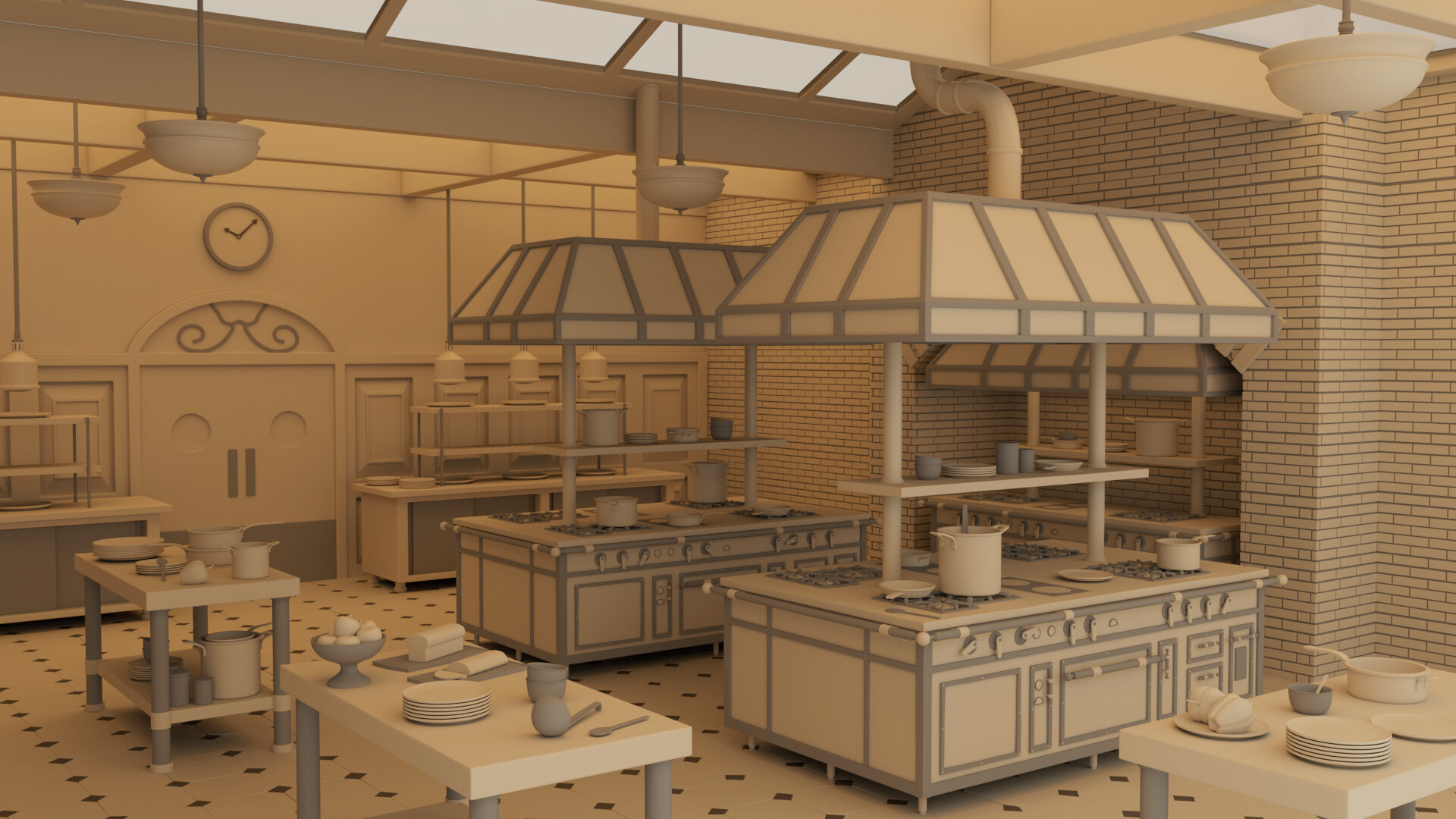 ArtStation - La cuisine de Ratatouille¡¡¡