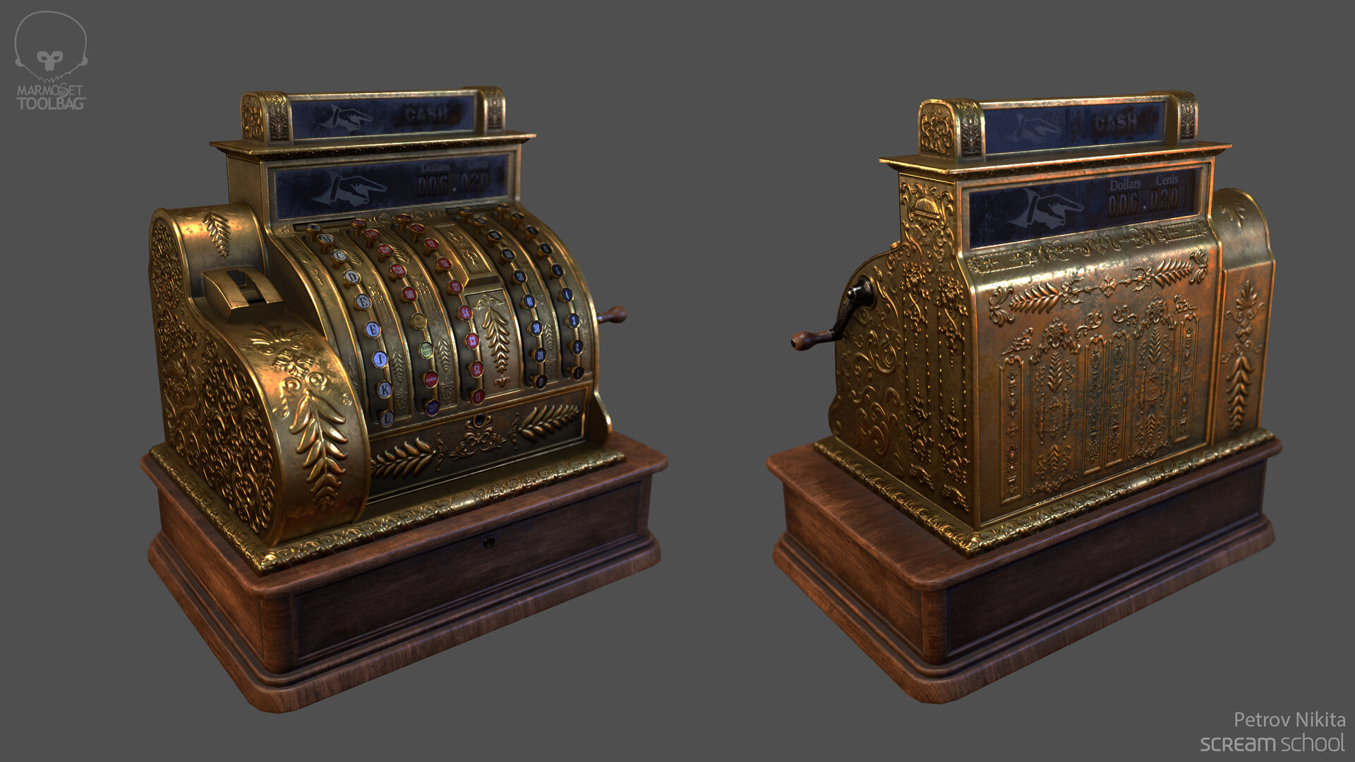 Nikita Petrov - Old Fashioned Cash Register Prop