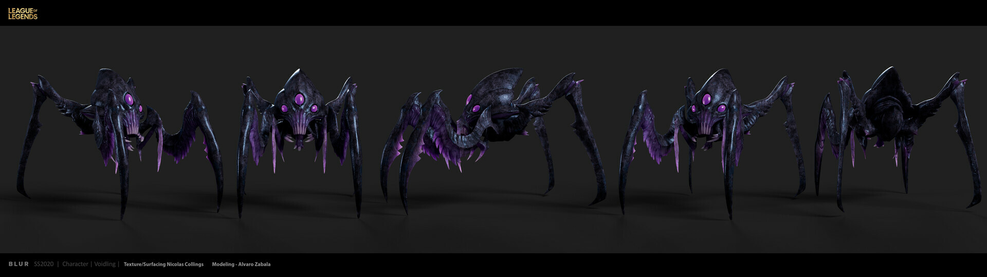 Alvaro Zabala Art - Season 2020 - League of Legends - Voidling