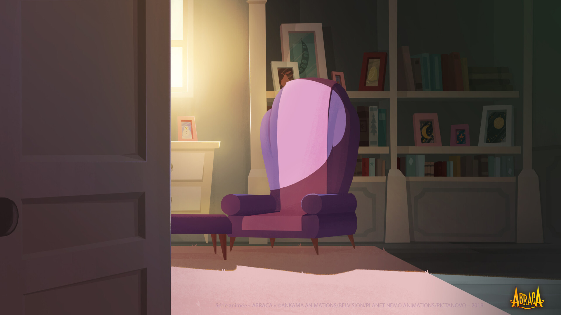 ArtStation - Backgrounds for the TV Show "Abraca" by Ankama.