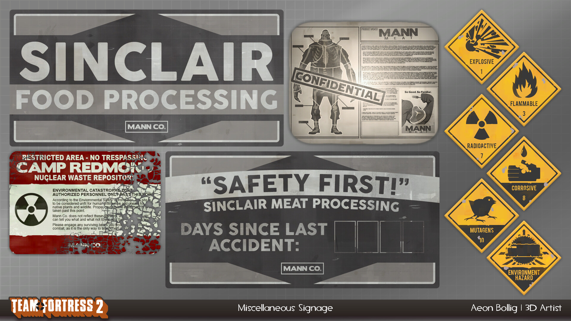 Aeon Bollig - Miscellaneous Signage - TF2