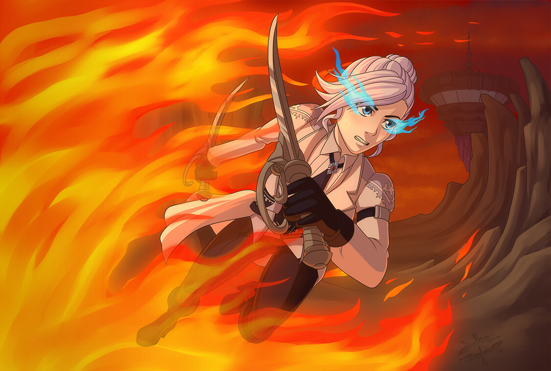 ArtStation - Winter Maiden