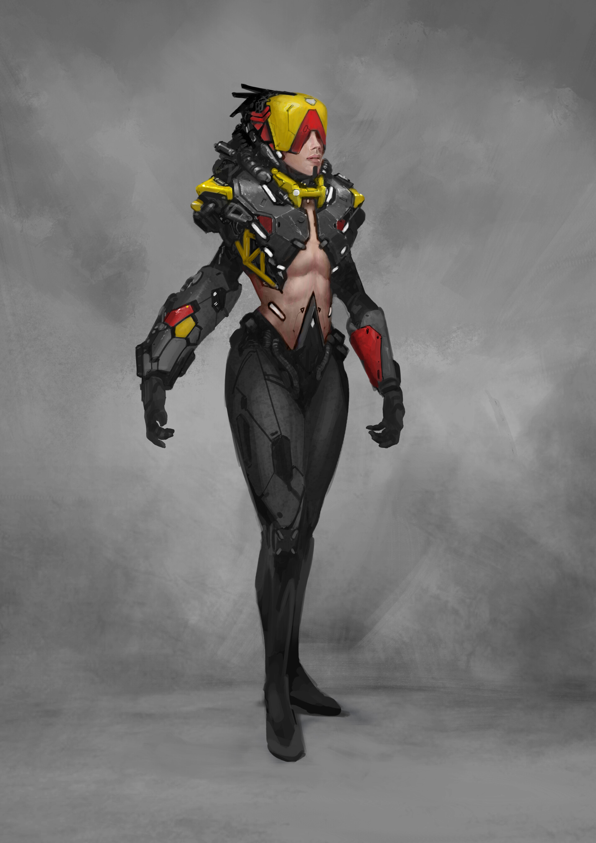 ArtStation - Mech Sketch Pilot