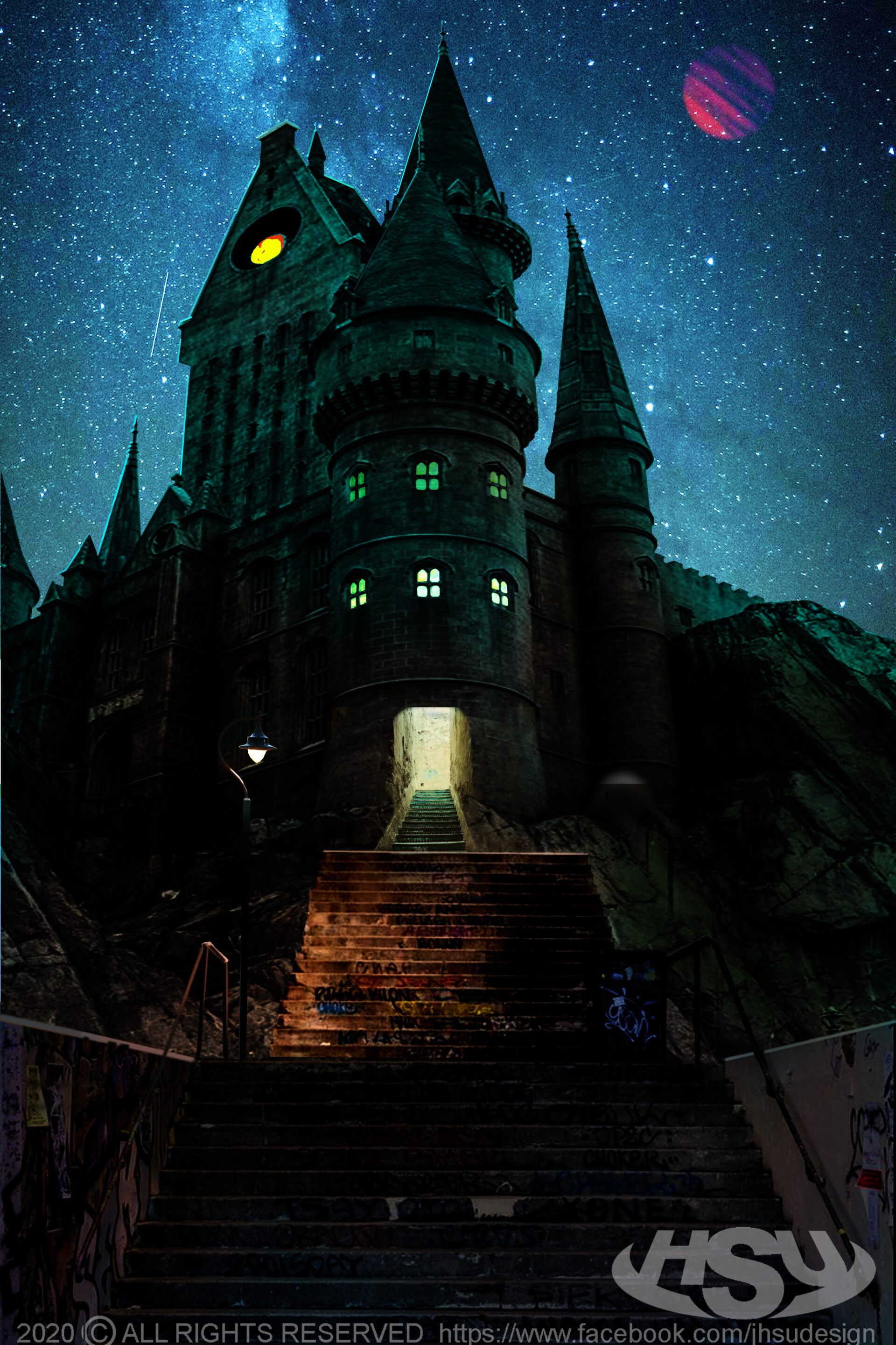 John Hsu - Castle Graffiti