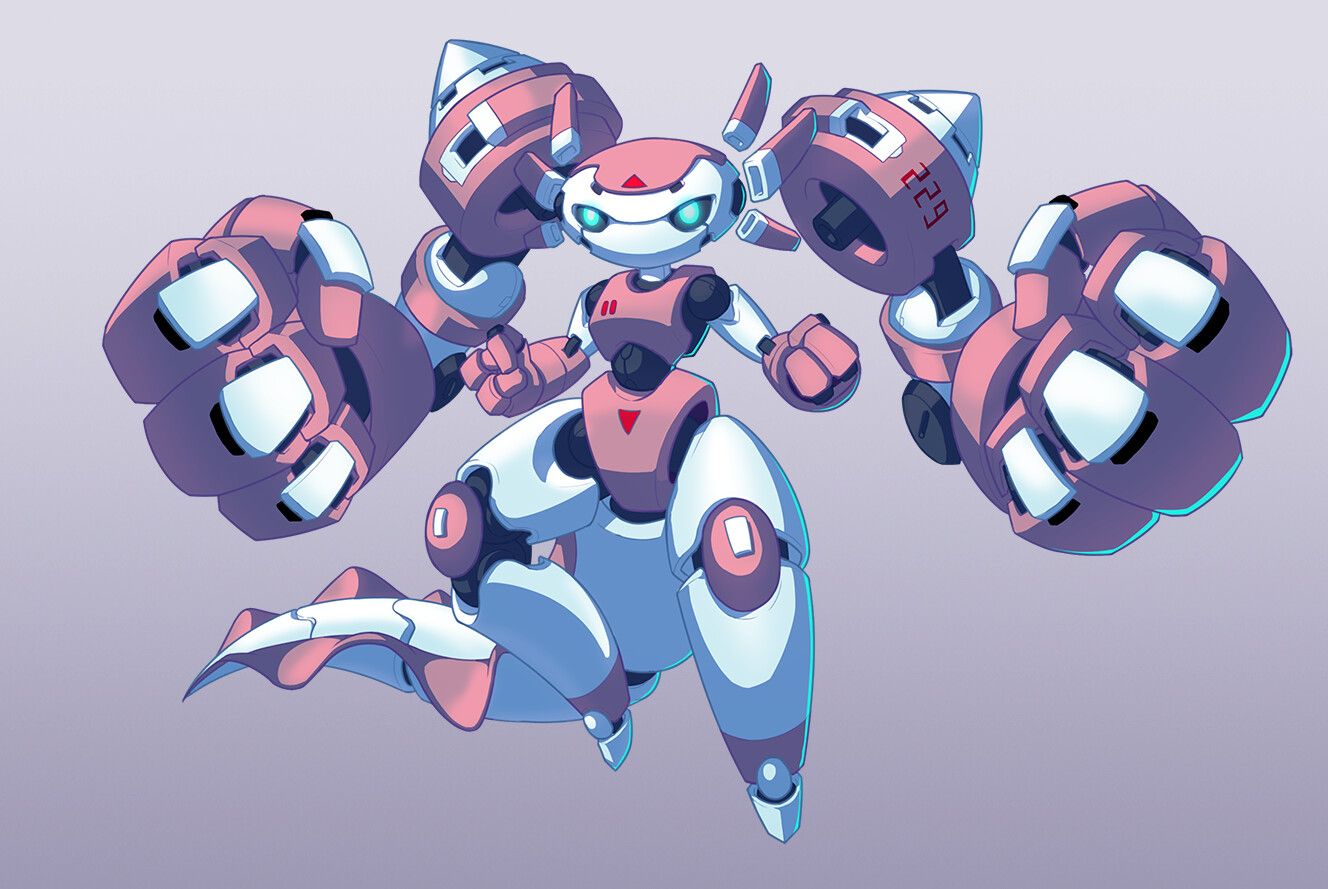 ArtStation - Mecha Axolotl, Dũng Nguyễn