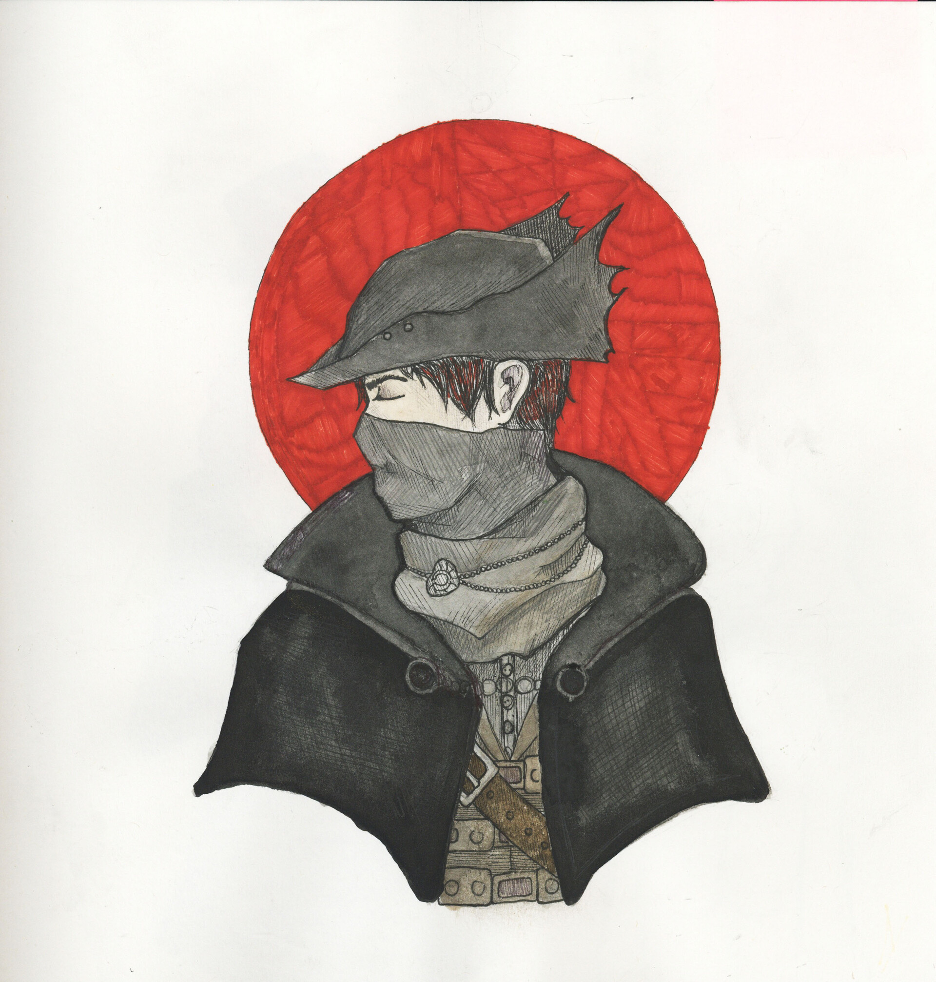 ArtStation - The Good Hunter Bloodborne Fanart