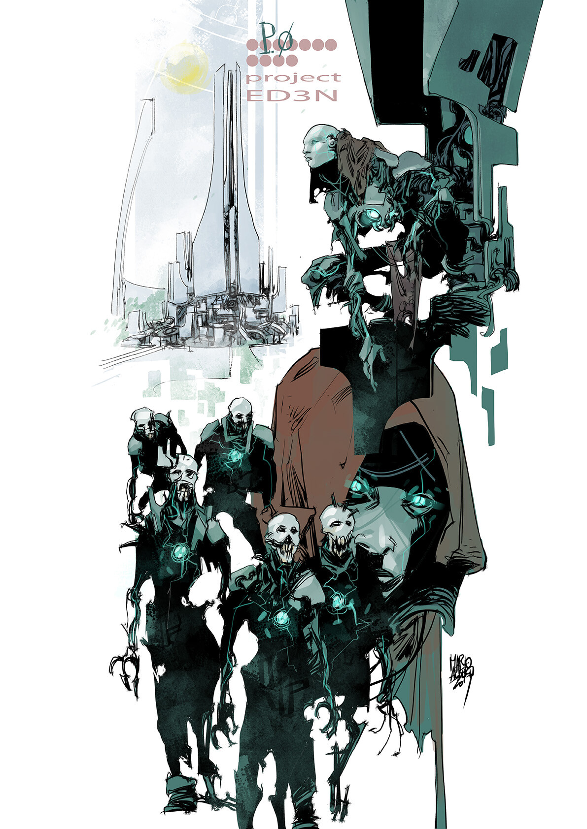 ArtStation - Le Mur - Character Studies #2