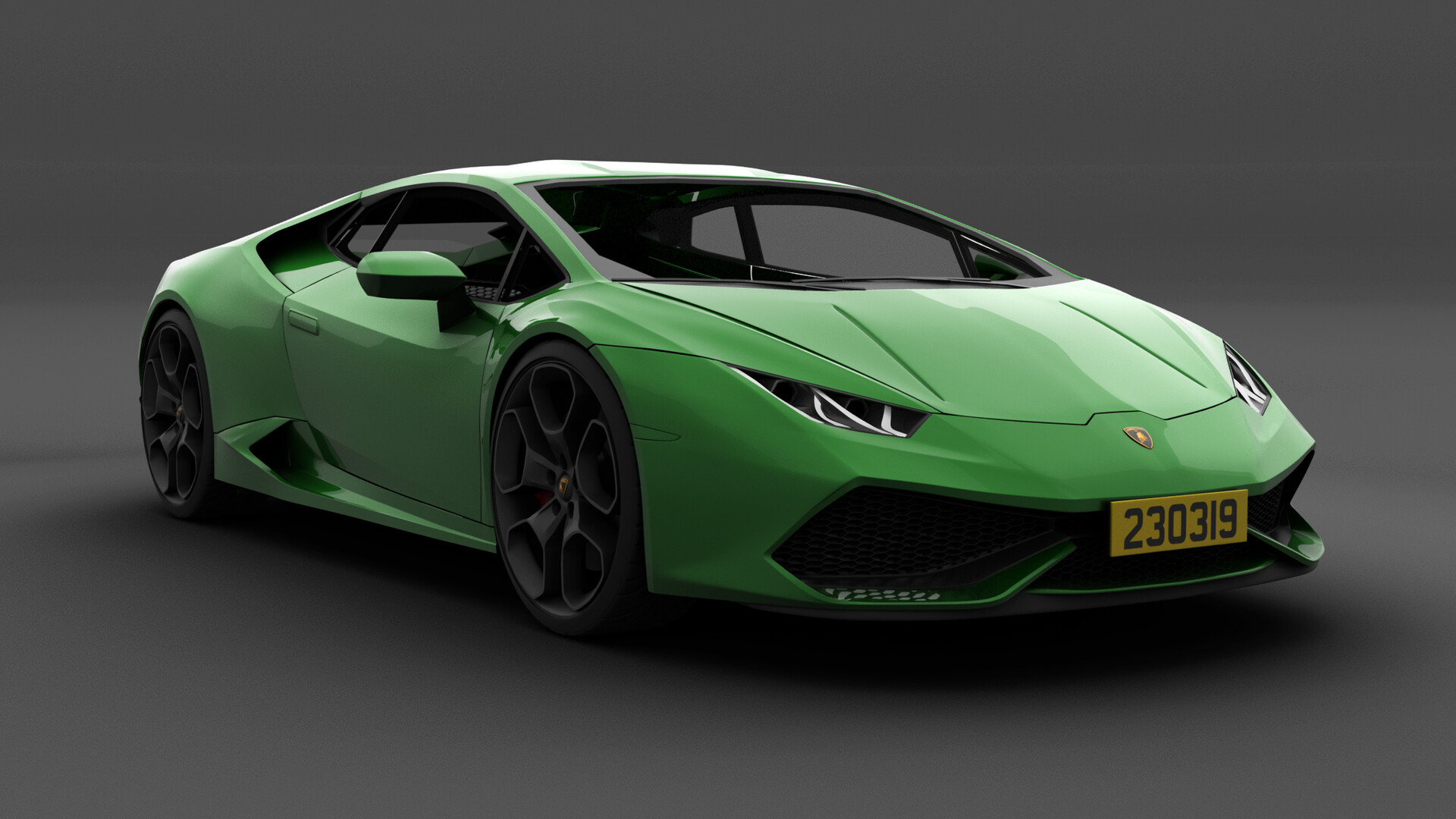 ArtStation - 3D Lamborghini Huracan Model